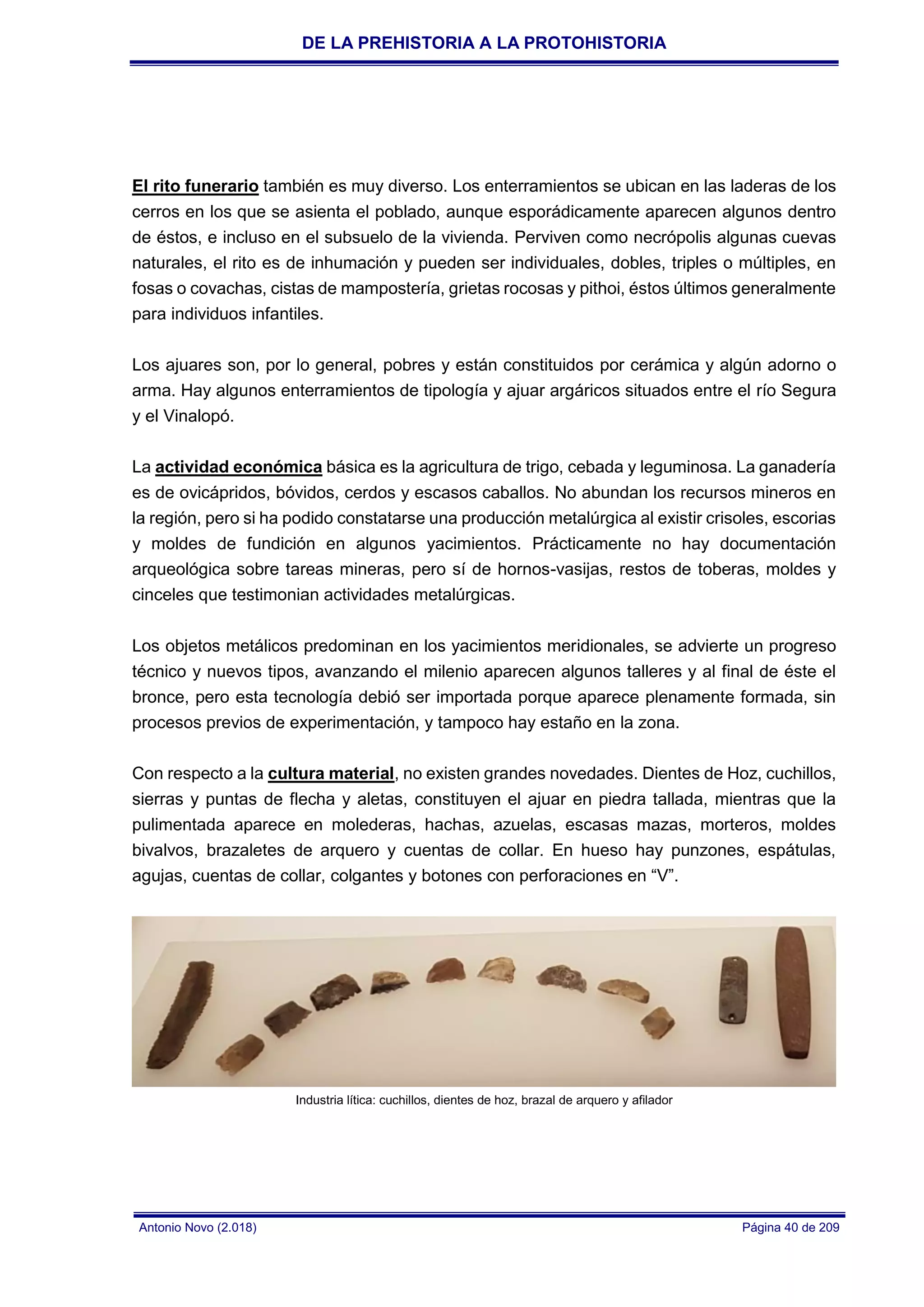 De la prehistoria a la protohistoria 2 parte | PDF