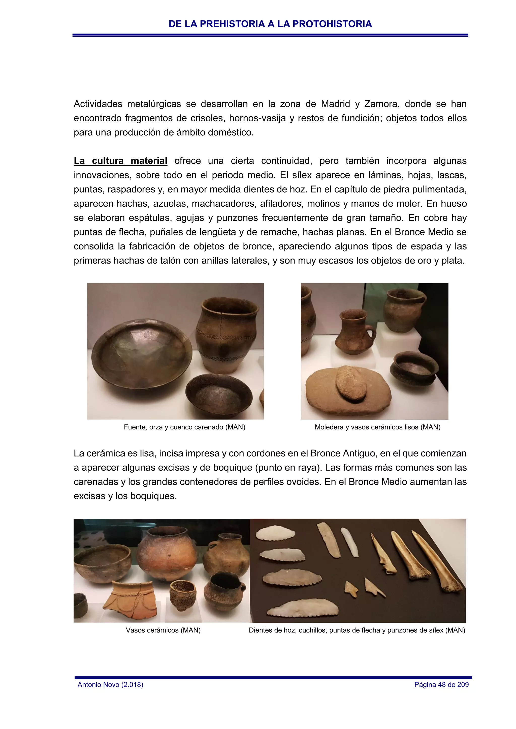 De la prehistoria a la protohistoria 2 parte | PDF