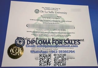 Fake De La Salle University Diploma, Fake DLSU Diploma | PDF