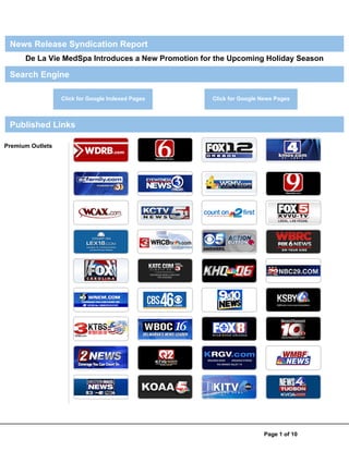 De La Vie Medspa Announces Their Beautiful Eyes Package | PDF