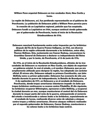 Delaware colonizacion | DOCX
