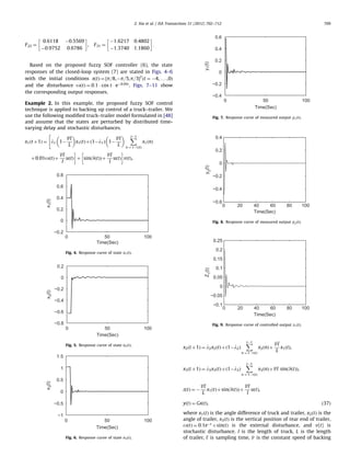 Delay-dependent fuzzy static output feedback control for discrete-time fuzzy stochastic systems ...