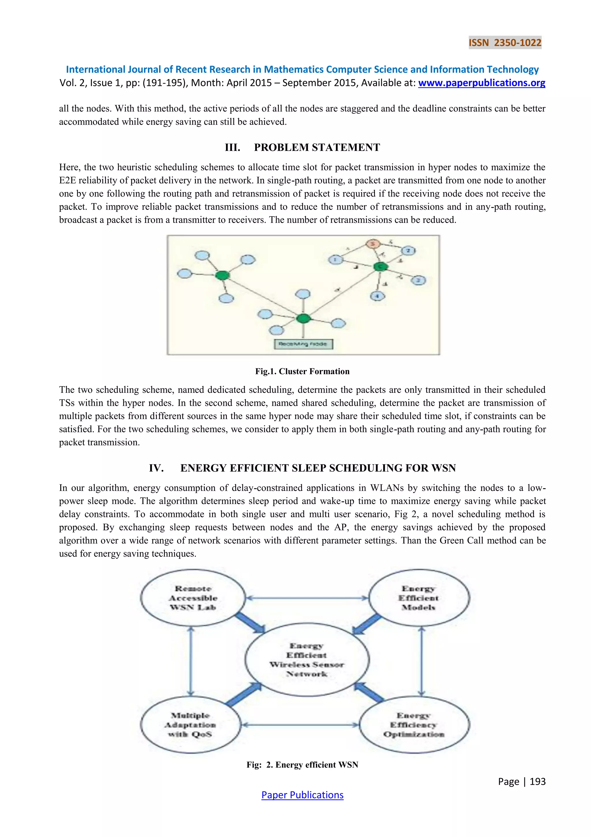Delay Constrained Energy Efficient Data Transmission over WSN | PDF