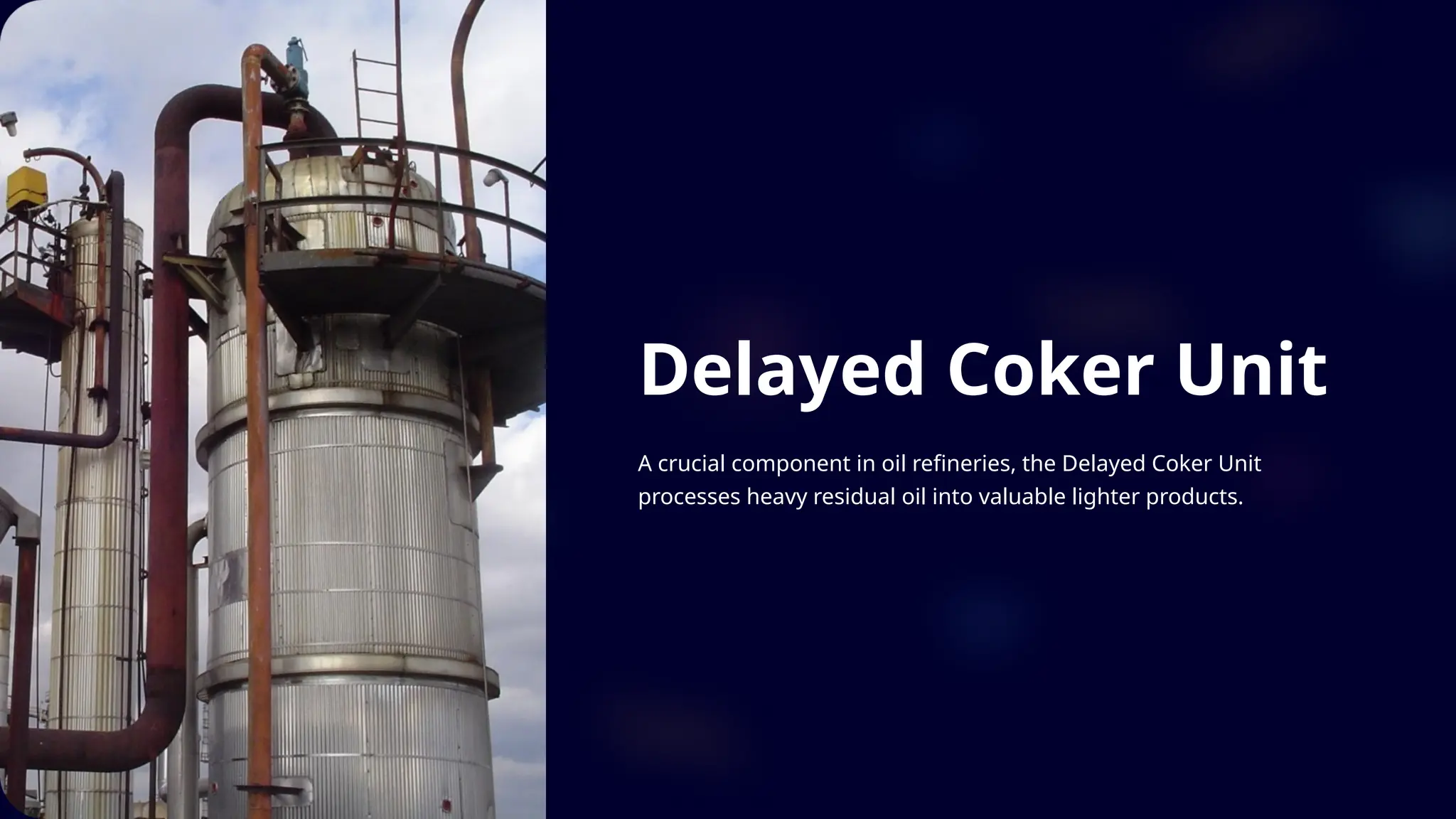 Delayed-Coker-Unit refinery complex .pptx
