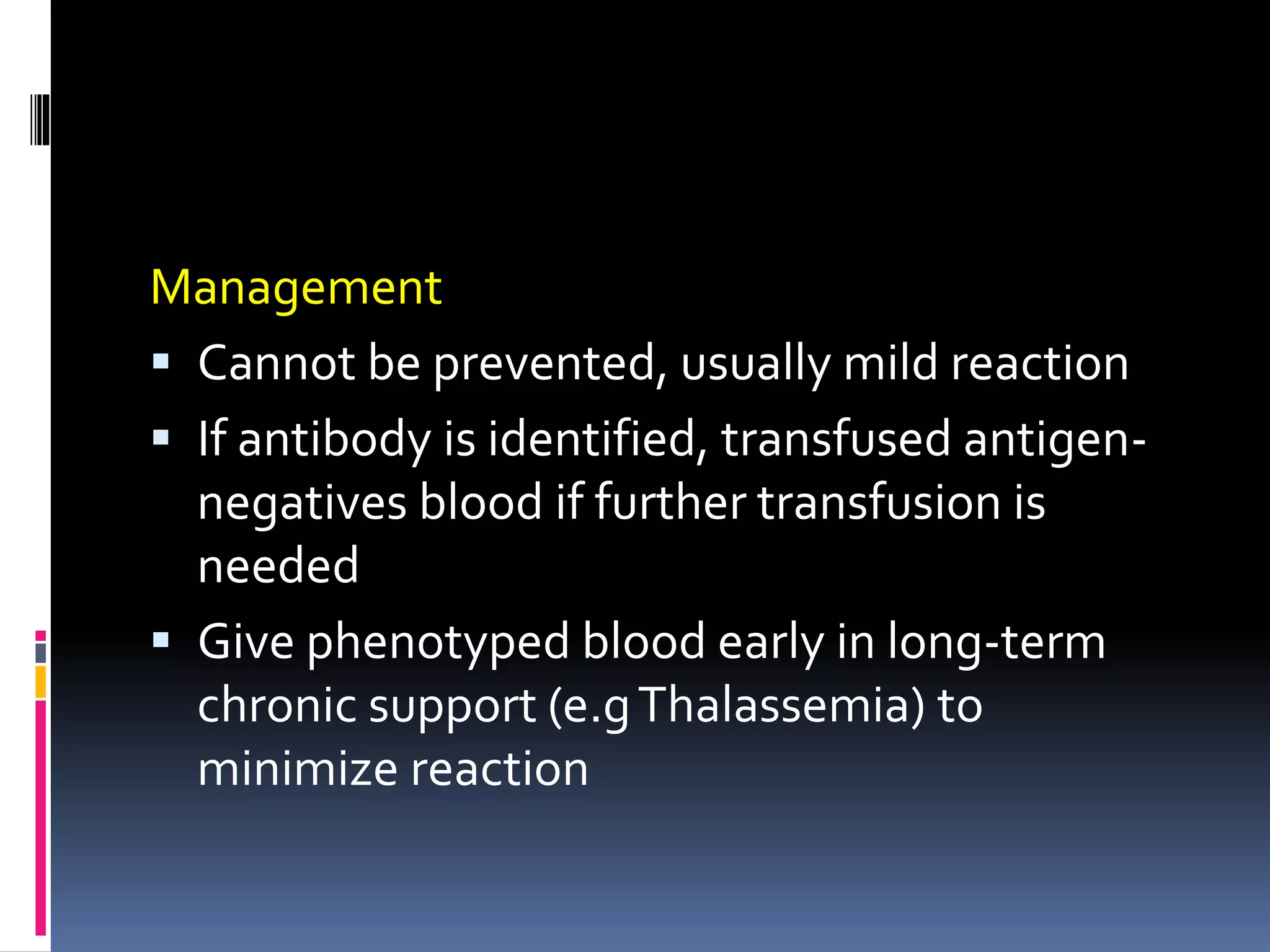 Delayed Blood Transfusion Reactions | PPTX