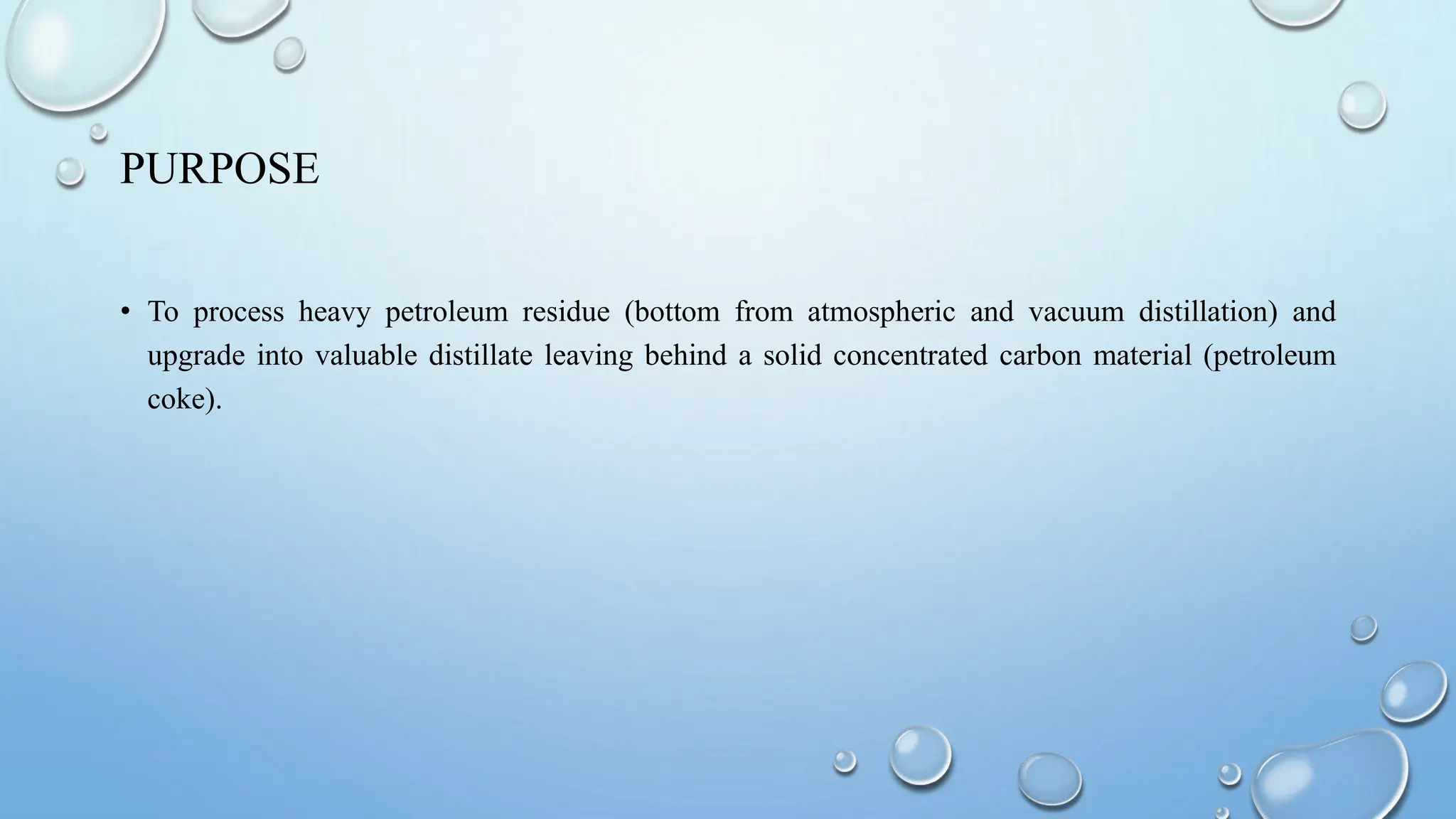 DELAYED COKER UNIT.pptx for petroleum refinery | PPTX