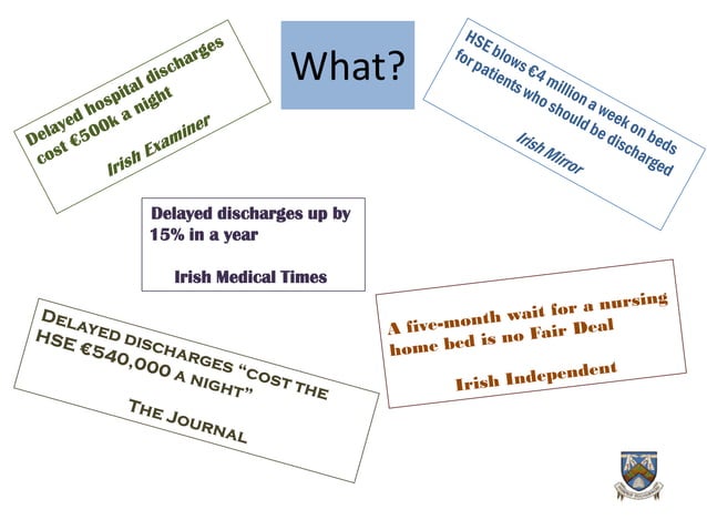 Delayed discharges - A patient flow and safety imperative | PDF ...