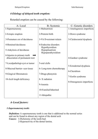 delayed eruption in dentistry.pdf