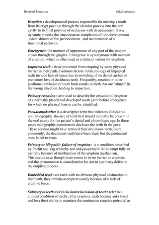 delayed eruption in dentistry.pdf