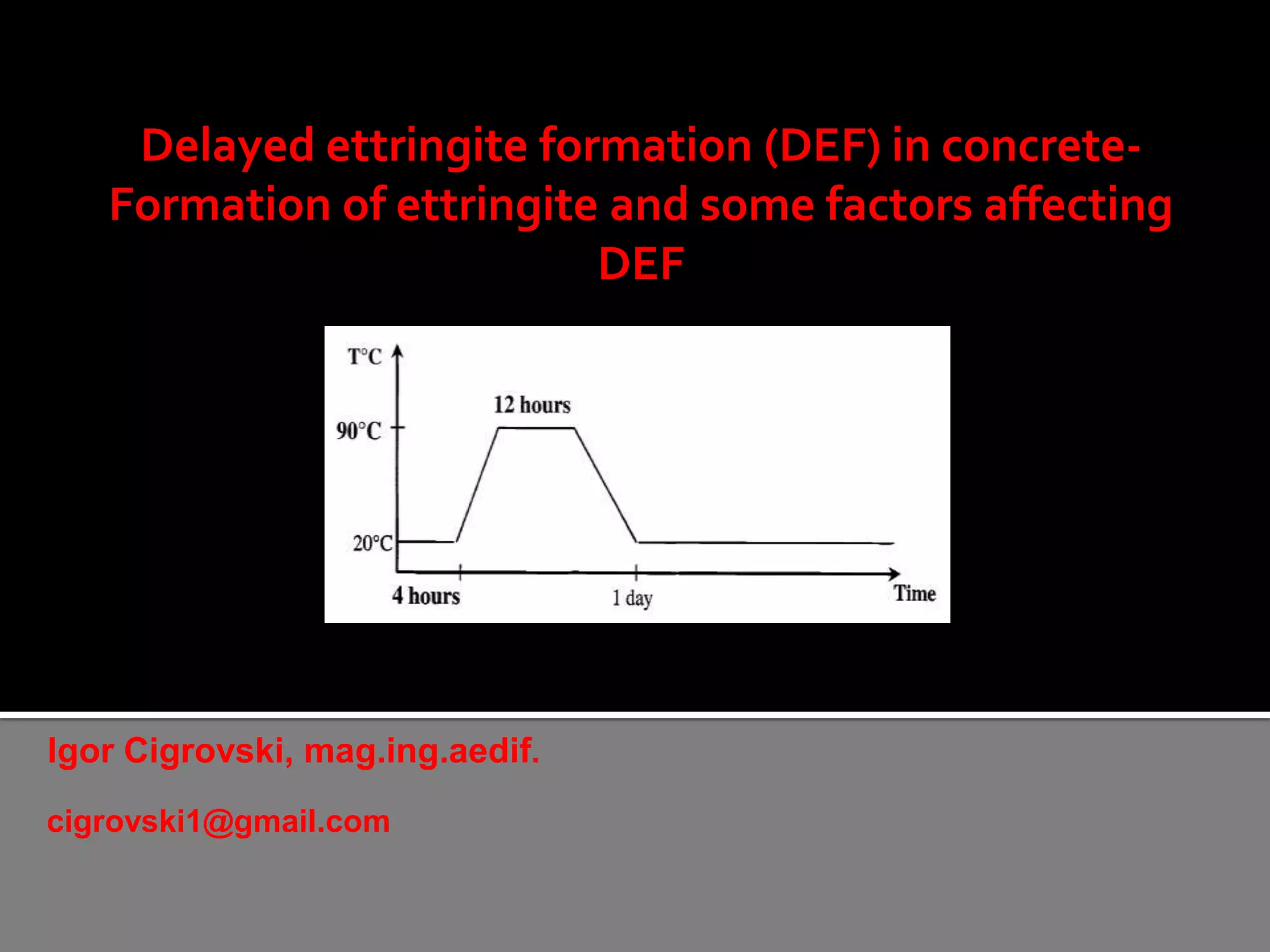 Delayed ettringite formation (DEF) in concrete- formation of ettringite ...