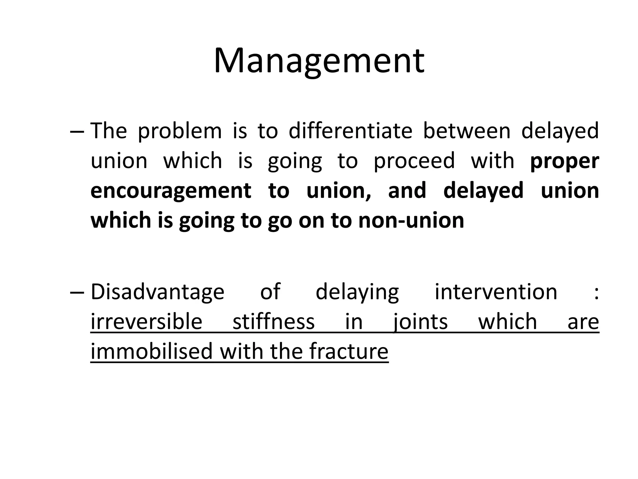 Delayed fracture healing | PPTX
