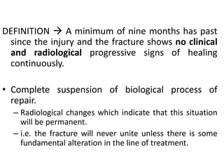 Delayed fracture healing | PPTX