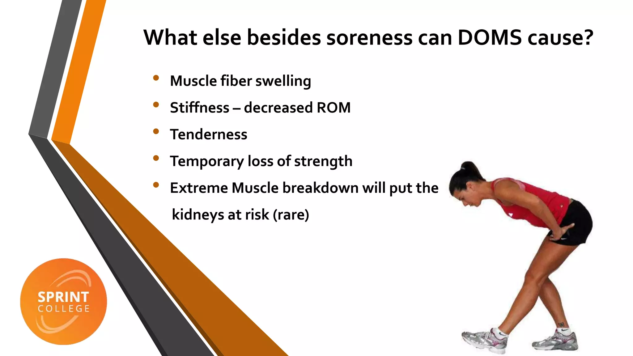Delayed Onset Muscle Soreness | PPTX