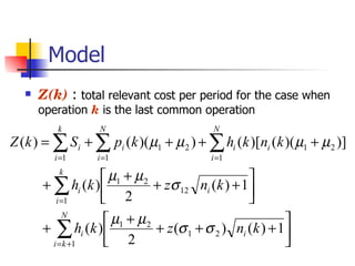 Delayed Product Differentiation | PPT