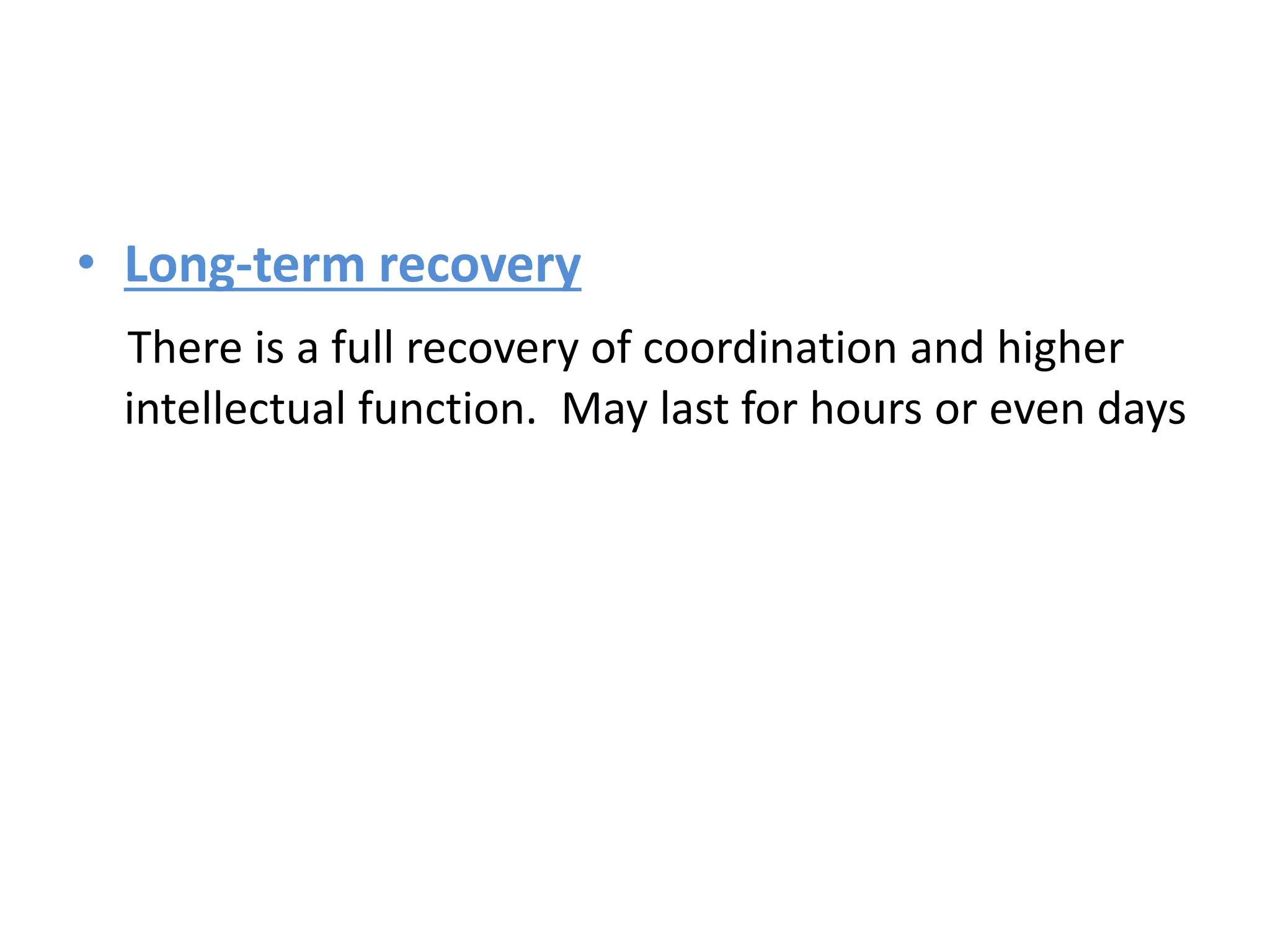 Delayed recovery of unconsciousness from anaesthesia | PPTX