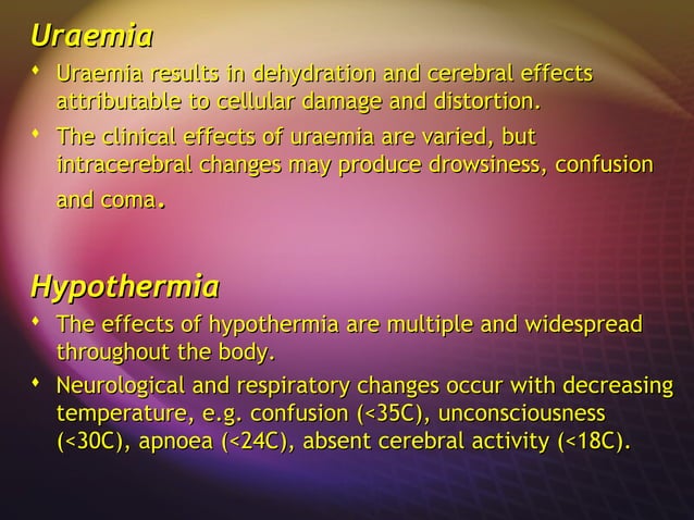 Delayed recovery from anaesthesia.ppt | Sleep Disorders | Diseases and ...