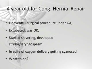 Delayed recovery from anaesthesia by prof. minnu m. panditrao | PPTX