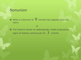 Delayed union and non union | PPTX