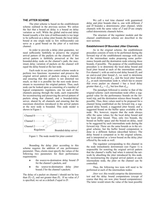 Delay jitter control for real time communication | PDF
