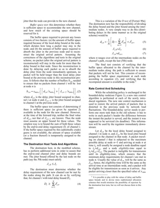 Delay jitter control for real time communication | PDF