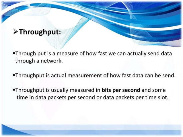 Delay Loss And Throughput Pptx Computer Networking Computing