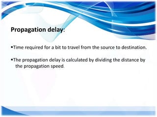 Delay , Loss & Throughput | PPTX