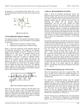 Delay measurement technique using signature register for small delay defect detection | PDF