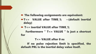 Delay model in vhdl | PPTX