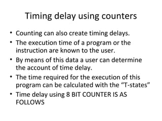 Delay routine | PPT