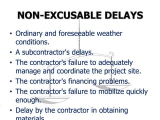 Cases in Delays - Indian Contract Act, 1872 | PPTX