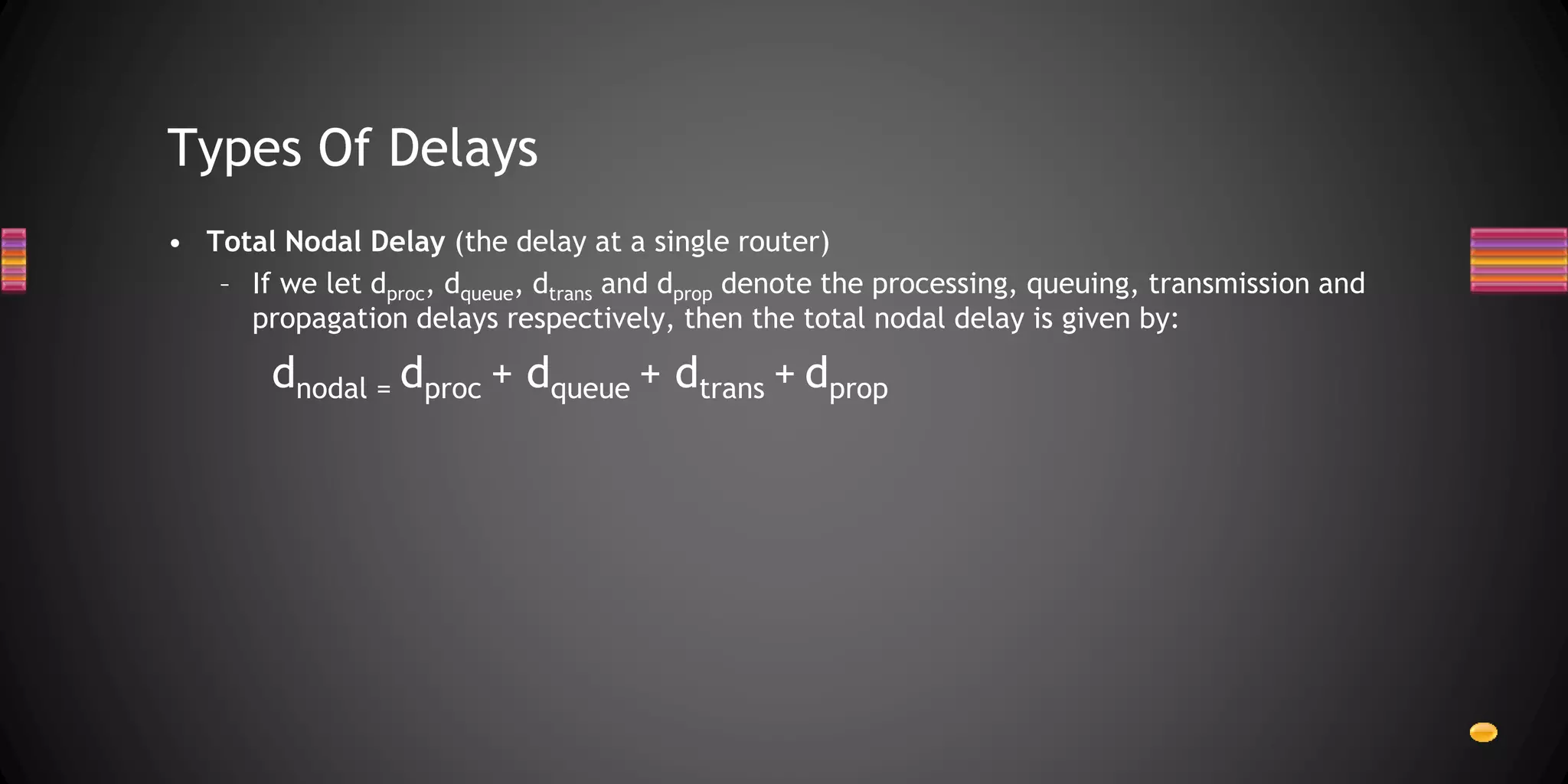 Delays in packet switch network | PPTX