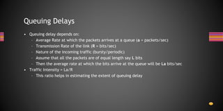 Delays in packet switch network | PPTX