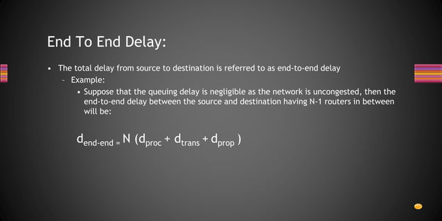 Delays in packet switch network | PPTX
