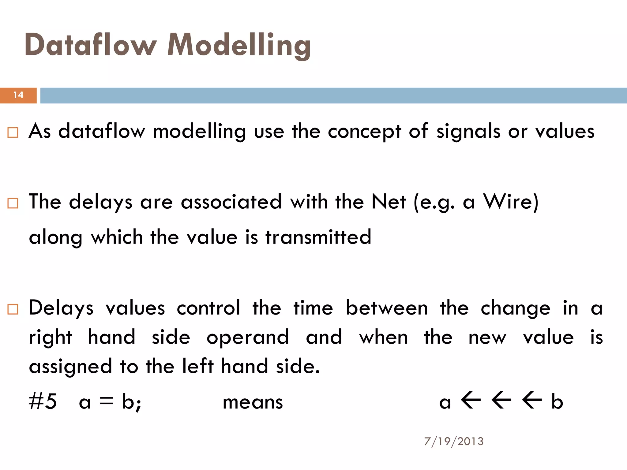 Delays In Verilog Ppt