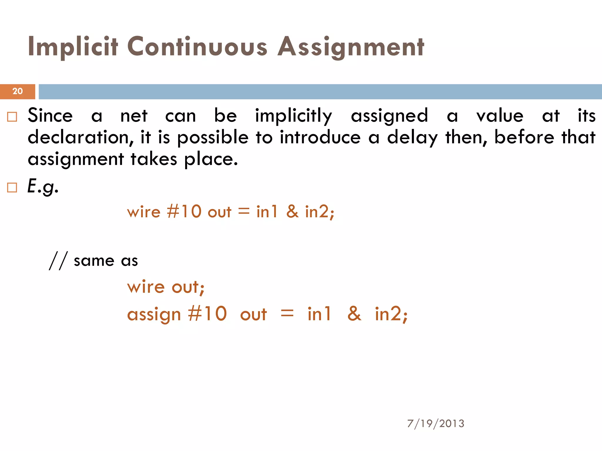 Delays In Verilog Ppt 5823