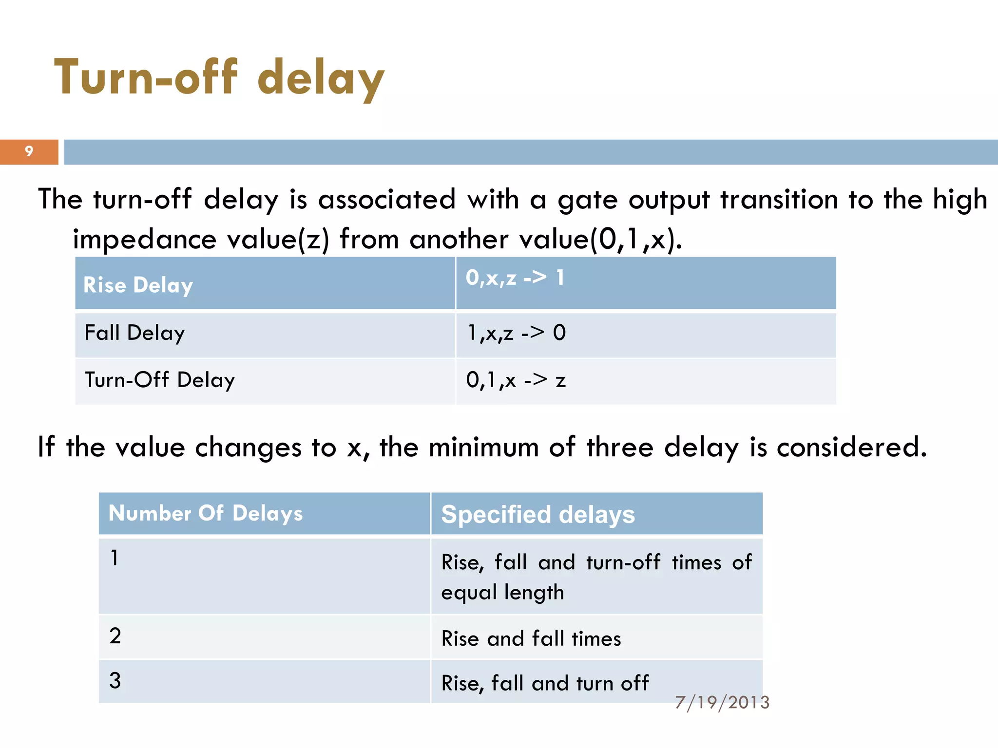 Delays in verilog | PDF | Web Development | Internet