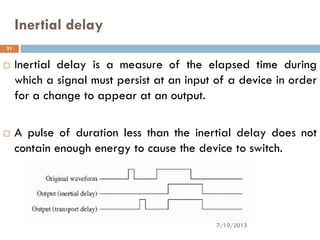 Delays in verilog | PDF | Web Development | Internet