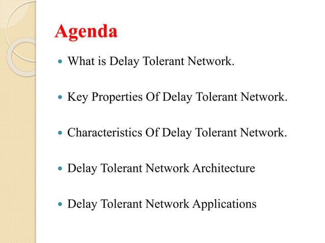 Delay telerant network | PPTX | Computer Networking | Computing
