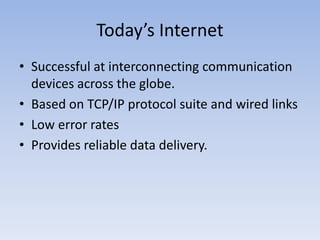 Delay tolerant networking | PPTX | Computer Networking | Computing