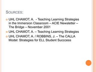 Delbono, natalia strategy learning | PPT