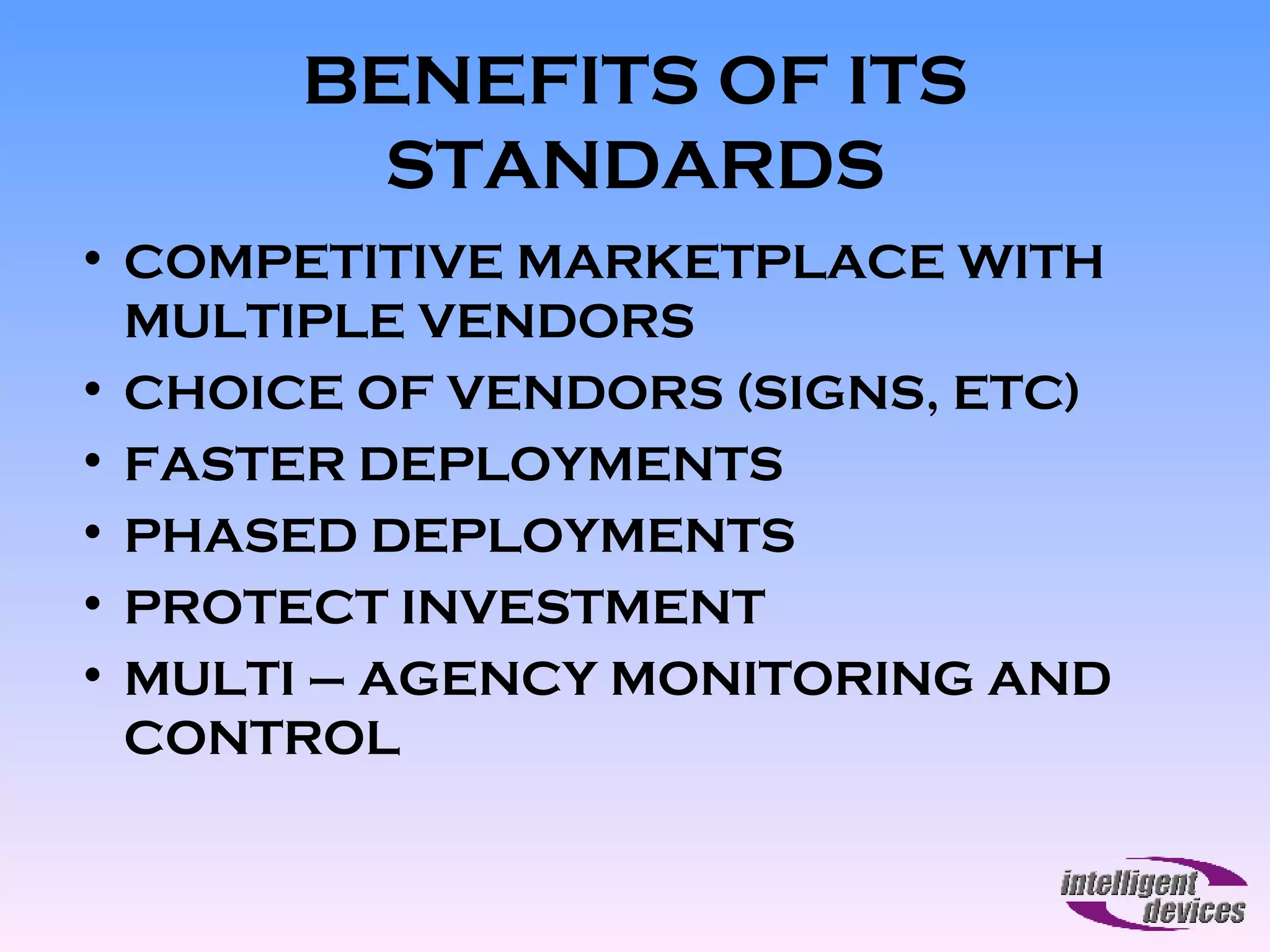 Deployment Of NTCIP | PPT