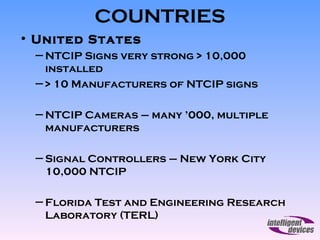 Deployment Of NTCIP | PPT