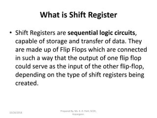 DELD Unit IV operation modes of shift register | PDF | Computing | Technology & Computing