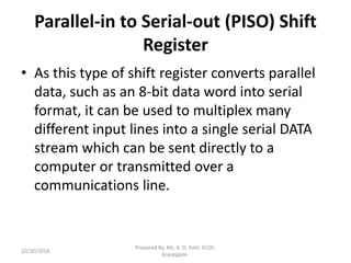 DELD Unit IV operation modes of shift register | PDF | Computing ...