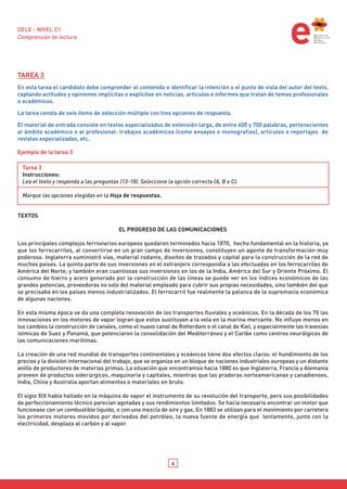 DELE C1. Examen | PDF