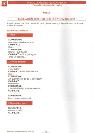 DELE A2 Examen 3 | PDF