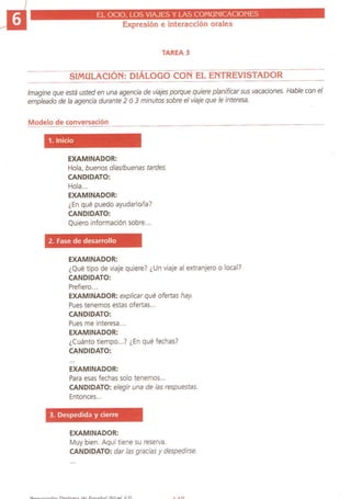 DELE A2 Examen 6 | PDF