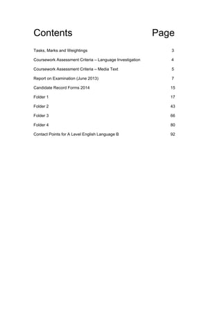Englsih language investigation | PDF