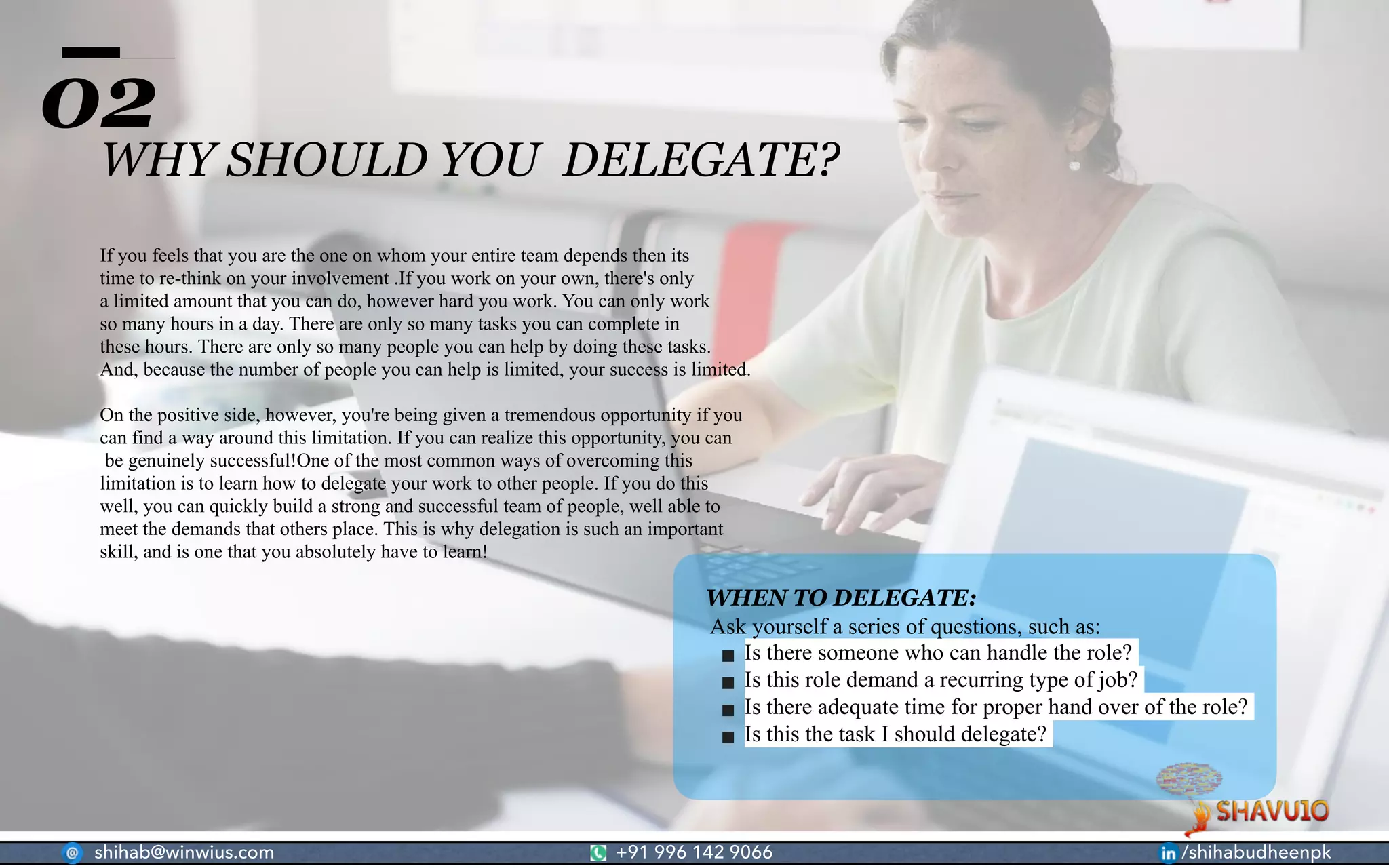 Delegate like A leader | PPT