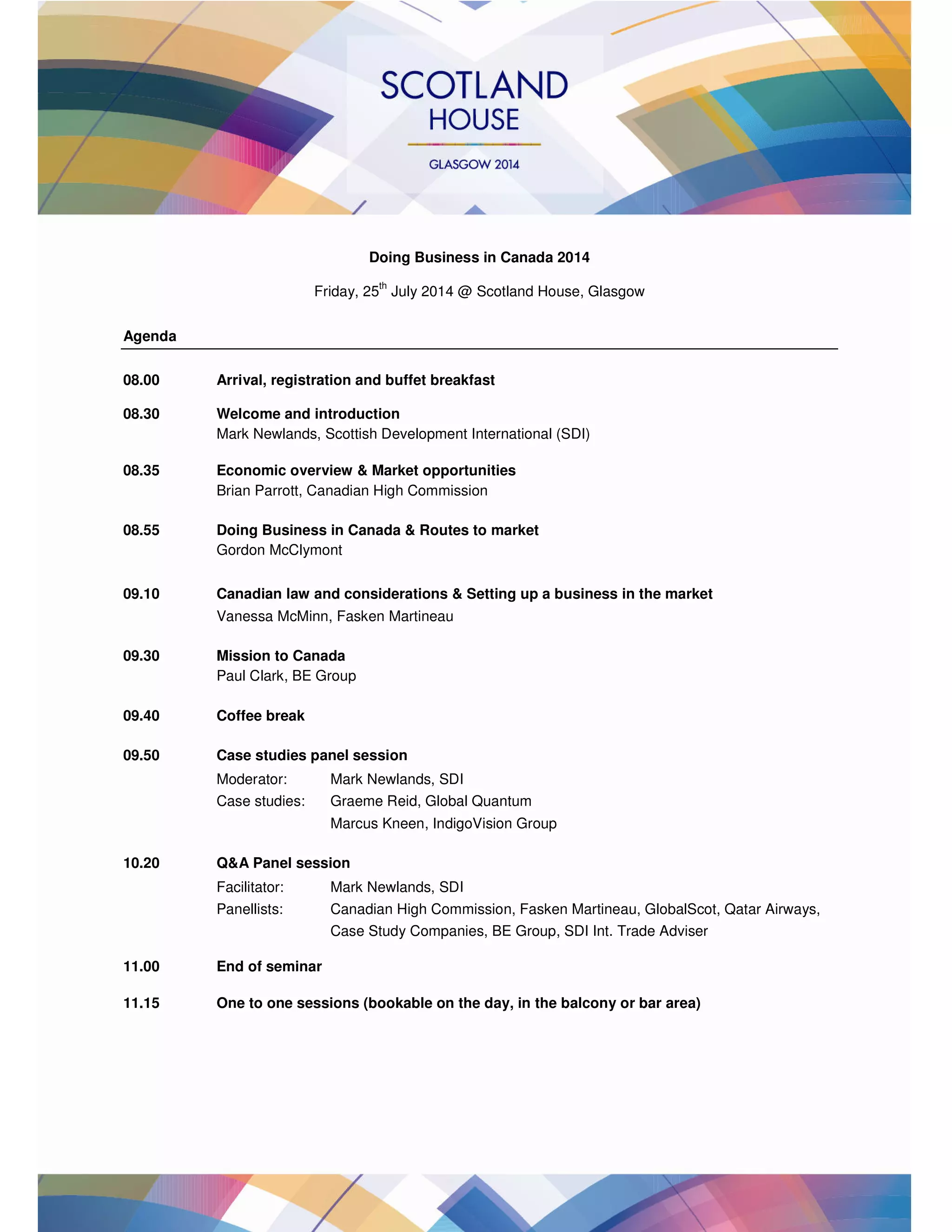 Delegate pack Canada | PDF